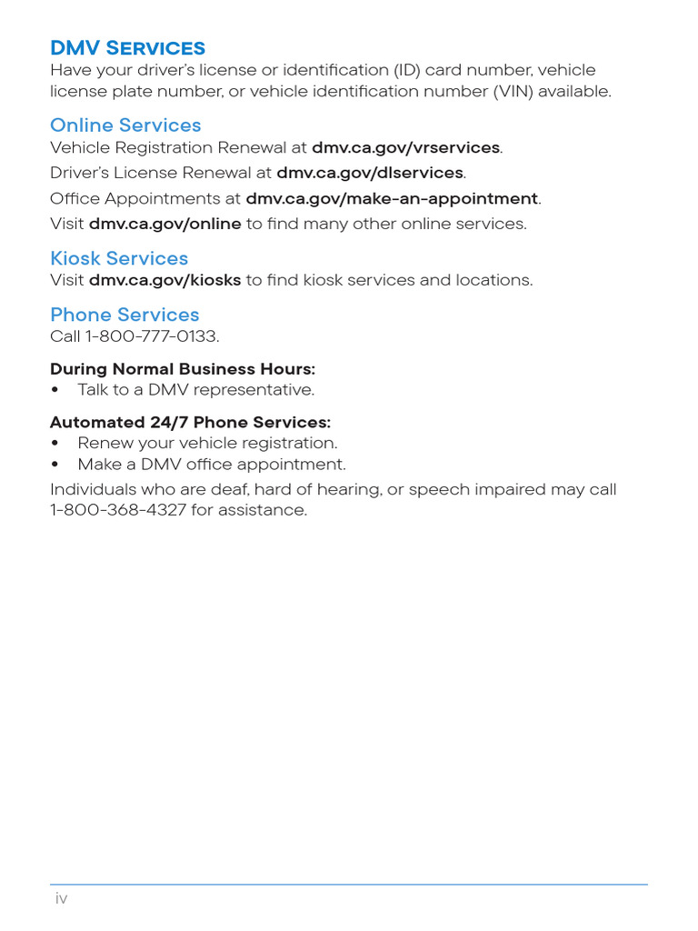 California DMV Driver's License Guide | PDF | Identity Document ...