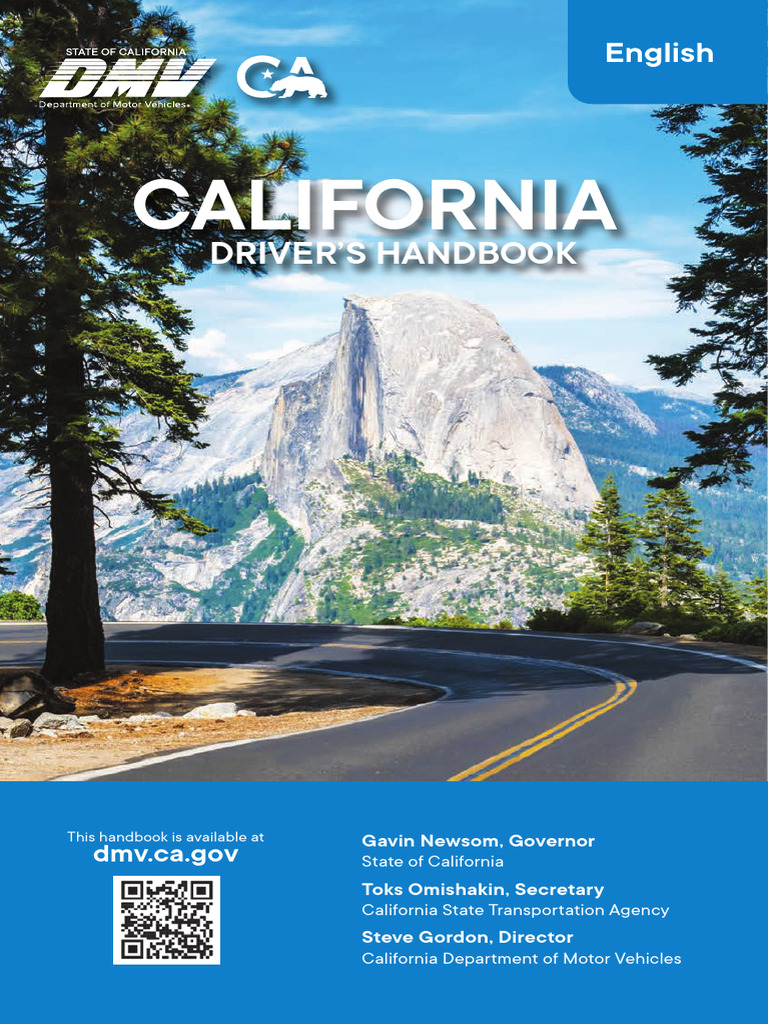 California Driver's Handbook 2025 PDF | PDF | Department Of Motor ...