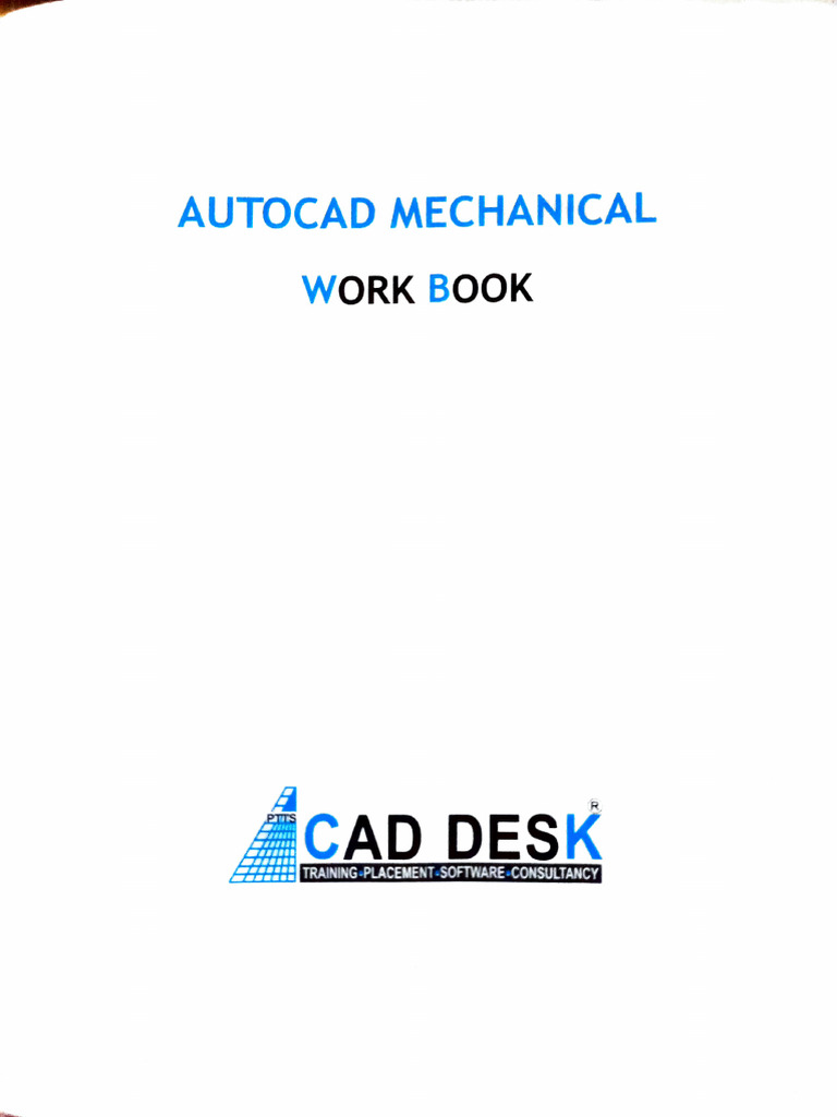 Autocad Mechanical Workbook Guide Pdf