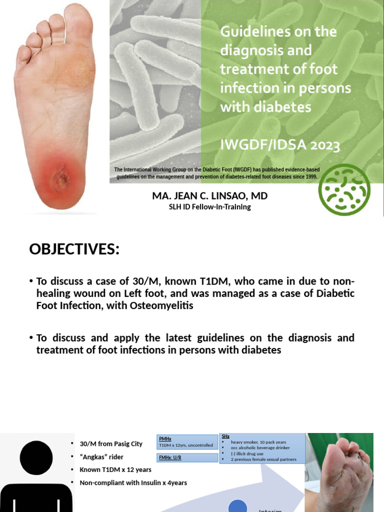 Idsa Iwgdf 2023 Diabetic Foot 3 | PDF | Beta Lactamase | Infection