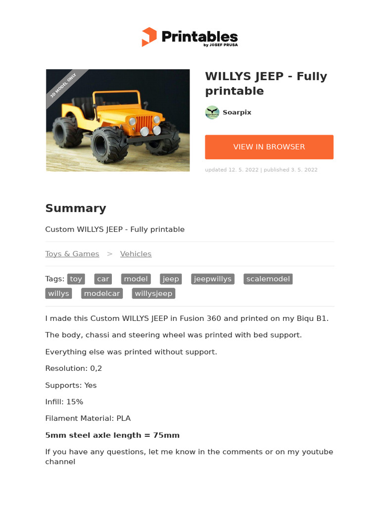Willys Jeep Fully Printable 2ce4b058 03ee 45da 83f4 E9fb0357282a | PDF