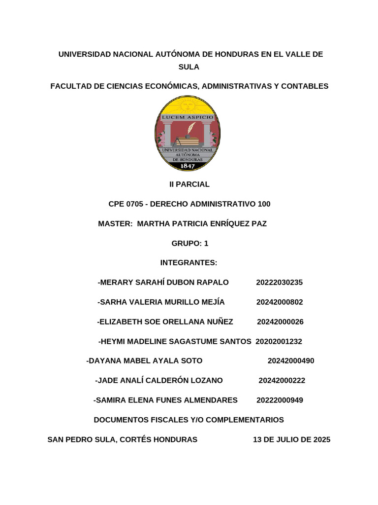 Documentos Fiscales y Documentos Complementarios Grupo 1 | PDF | Factura | aduana