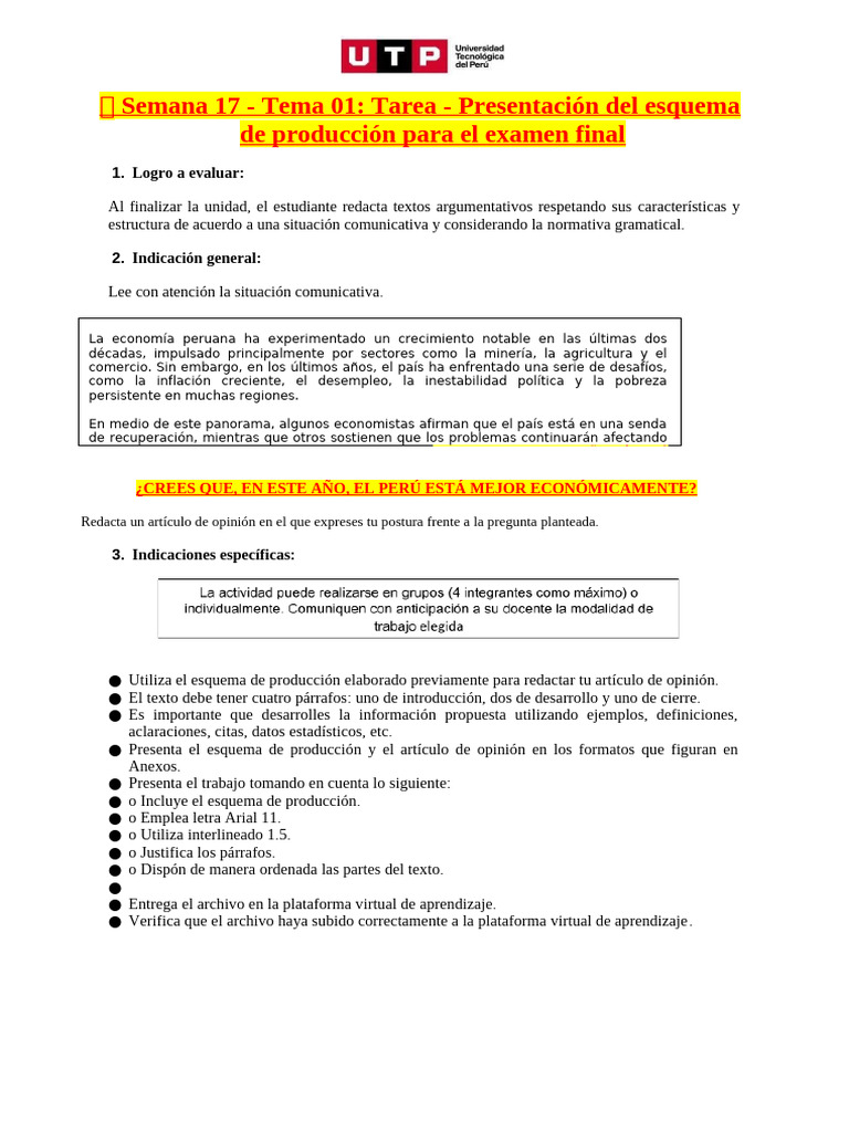 ? Crees que, en este año, el Perú está mejor económicamente (REDACCION ...