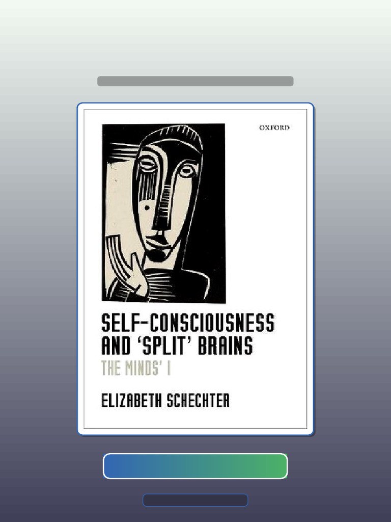 SelfConsciousness and Split Brains The Minds I Elizabeth Schechter ...