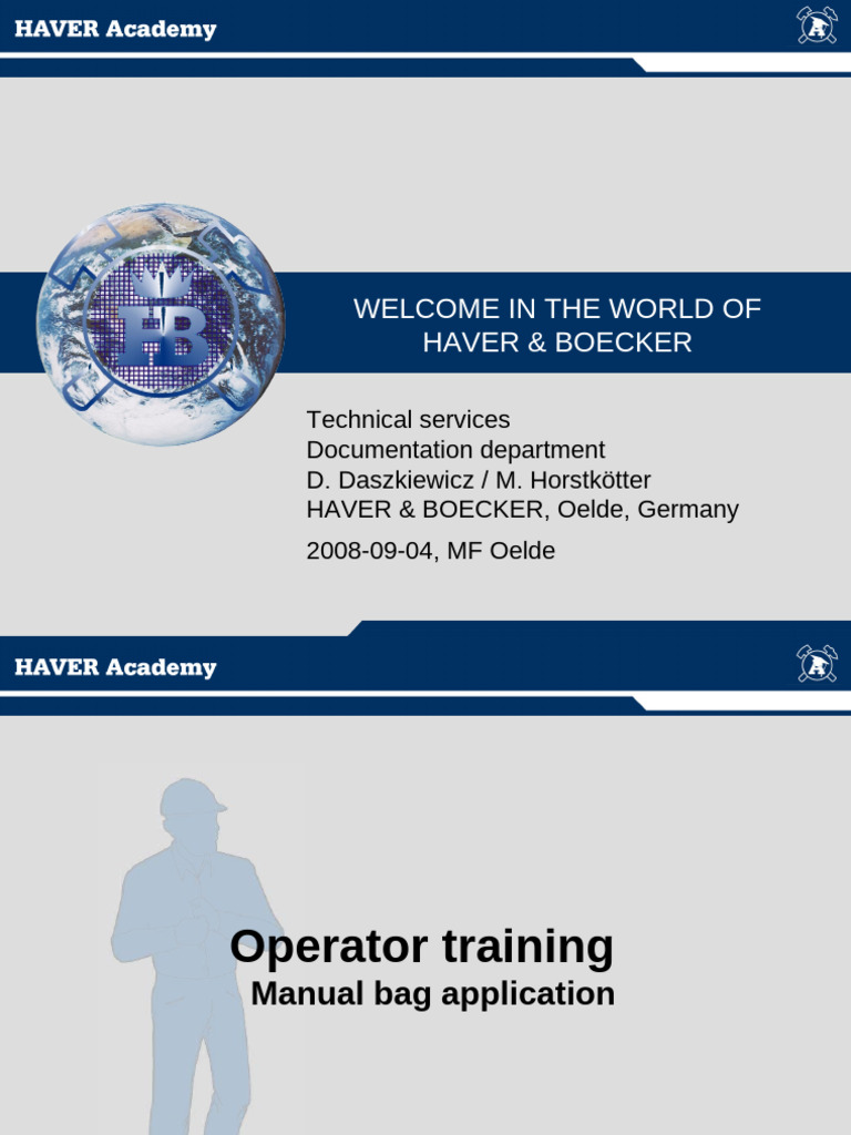 Bagging Equipment Operator Training Guide | PDF