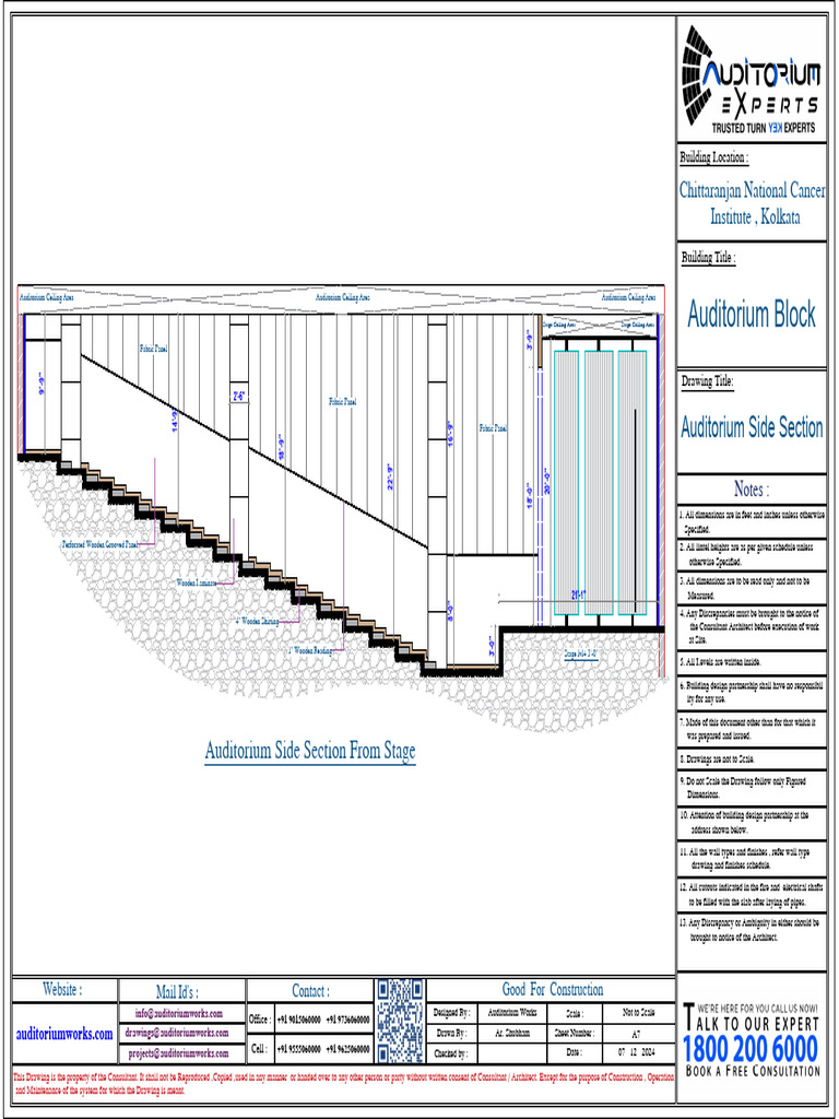 Auditorium Ceiling Section Details | PDF | Chess Theory | Chess