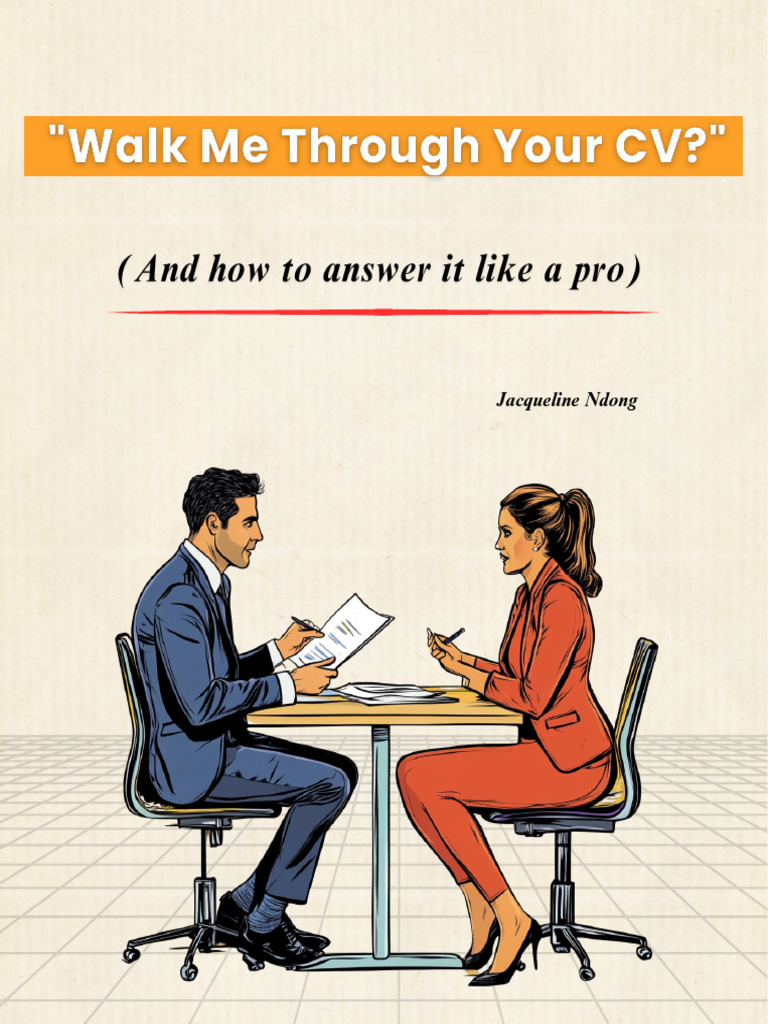 Walk Me Through Your CV 1747773587 | PDF