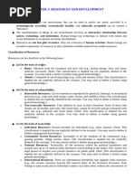 Resource Planning in India: Class 10 Guide | PDF | Resource ...