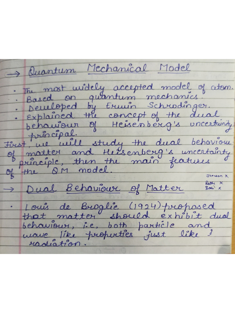 Structure of Atom Last Topics | PDF