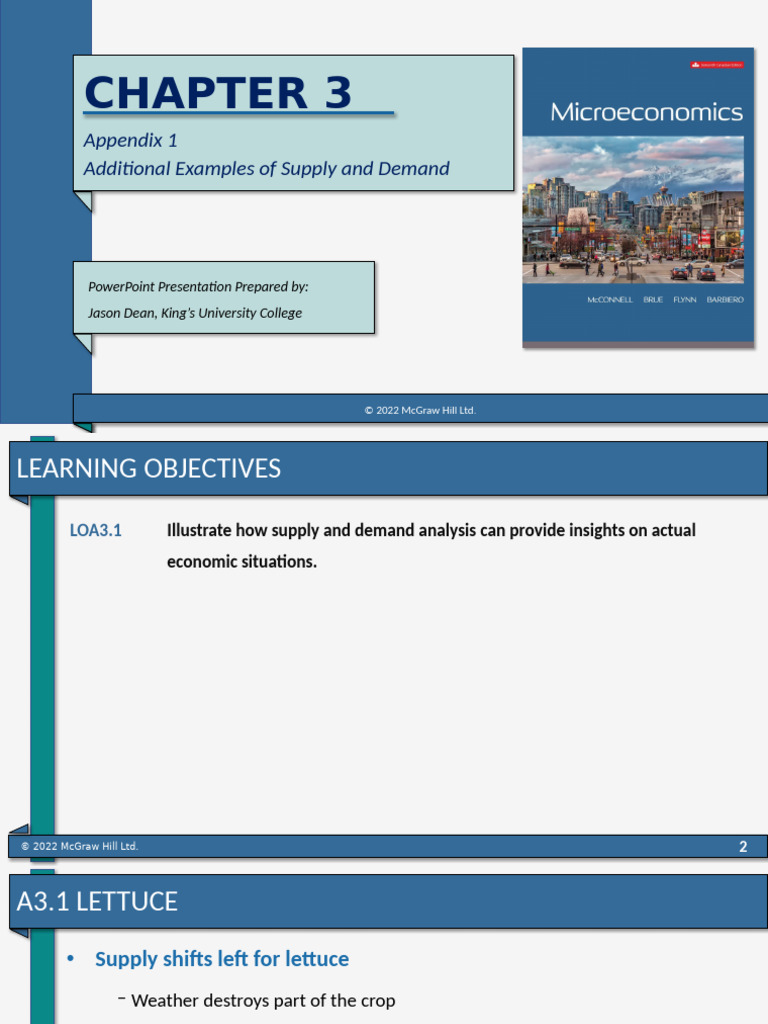 McConnell 16ce Micro Chapter3 Appendix1 | PDF | Supply And Demand | Demand