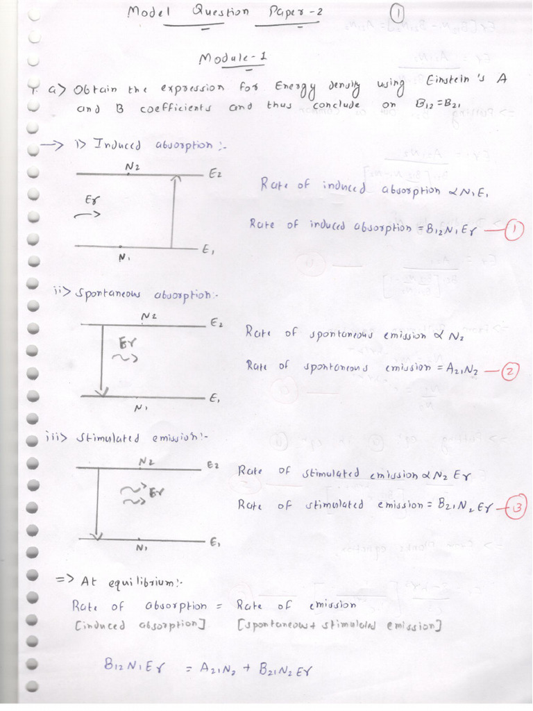 Module Question Paper Answer 2. 16972745134449 PDF | PDF