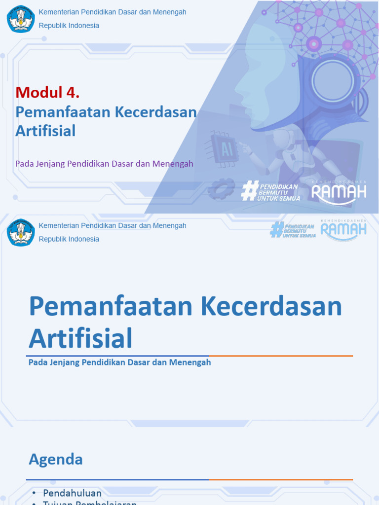 Modul 4. Pemanfaatan Kecerdasan Artifisial | PDF