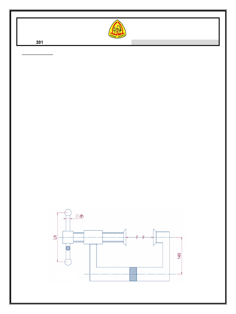 Sheet #6 Design of Power Screw and Threaded Joints | PDF | Screw ...
