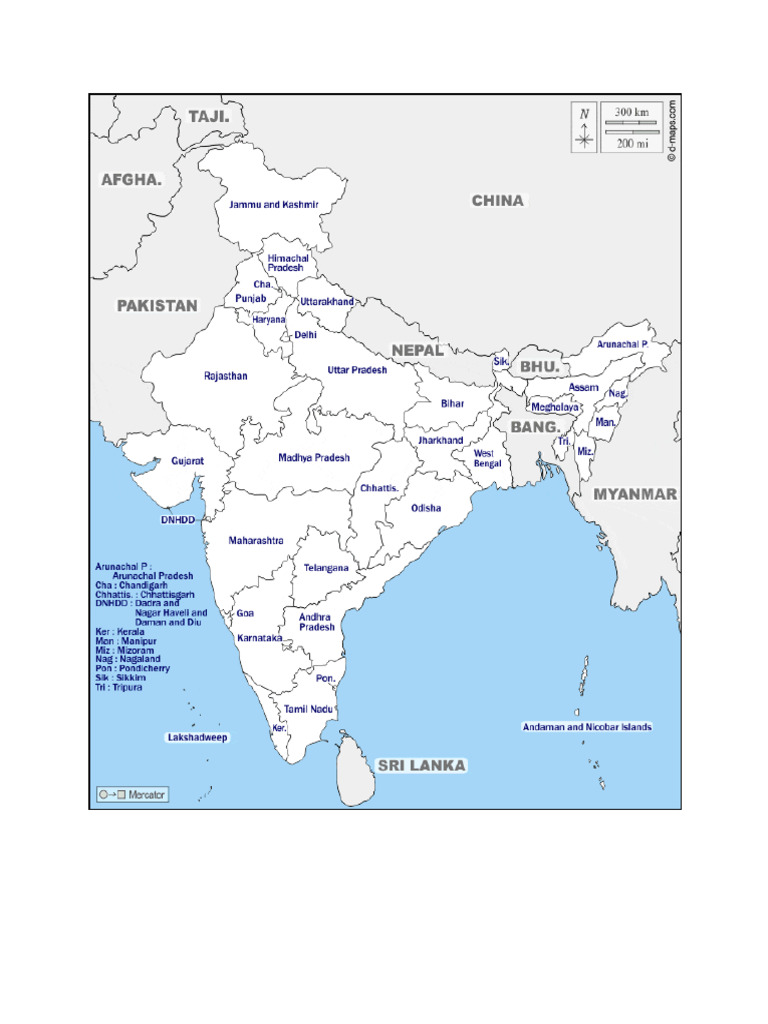 CH-2 Map Work (History) | PDF