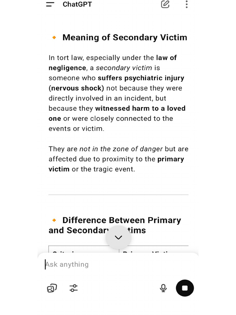 Secondary Victim | PDF