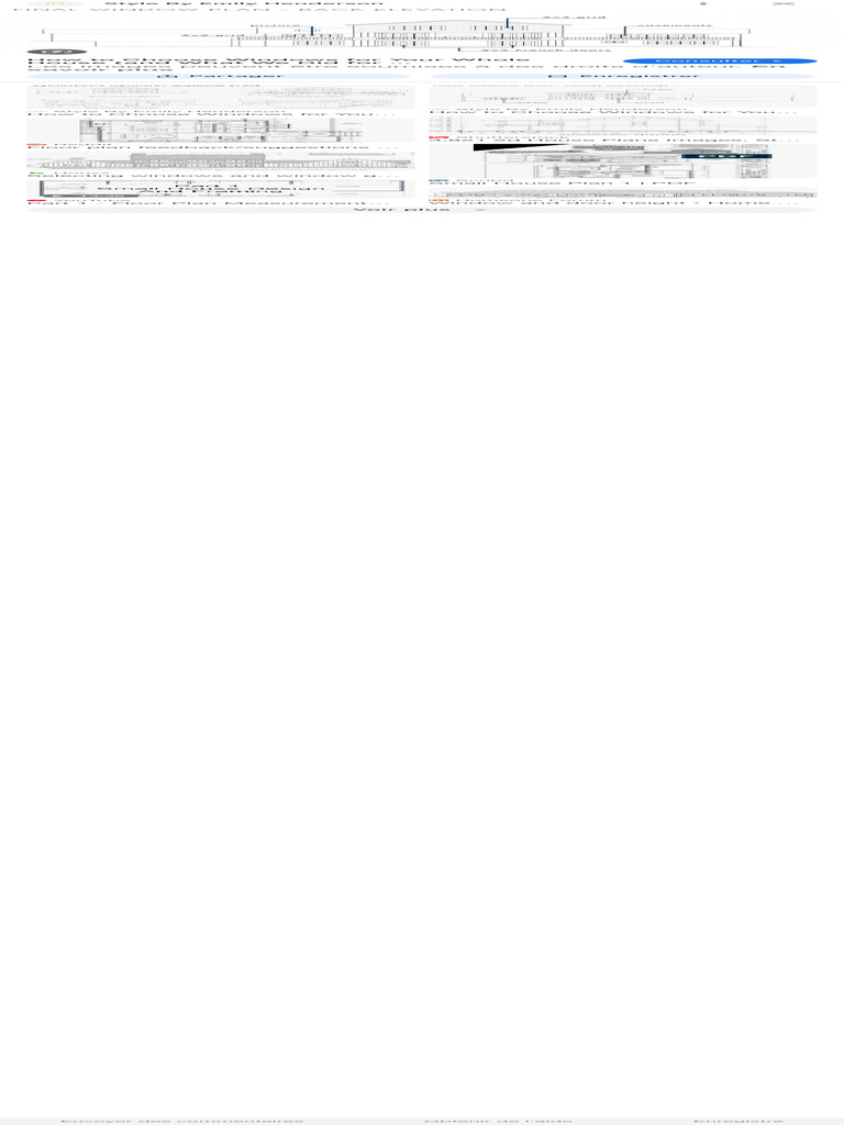 Pain Windows Plan House - Recherche Google | PDF