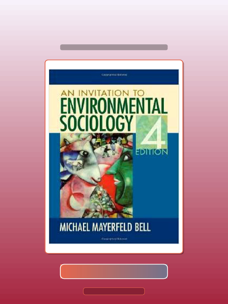 An Invitation To Environmental Sociology 4th Edition by Michael ...