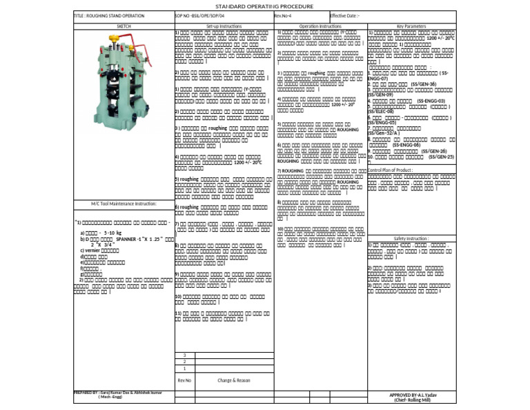 4 Roughing Stand Operation | PDF