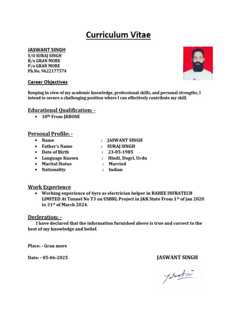 Jassi Resume | PDF