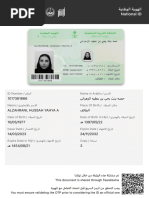 Saudi Arabia National ID Card Details | PDF