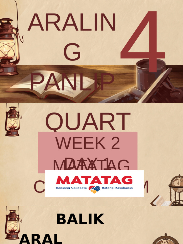 Ap 4 Matatag Q1 | PDF