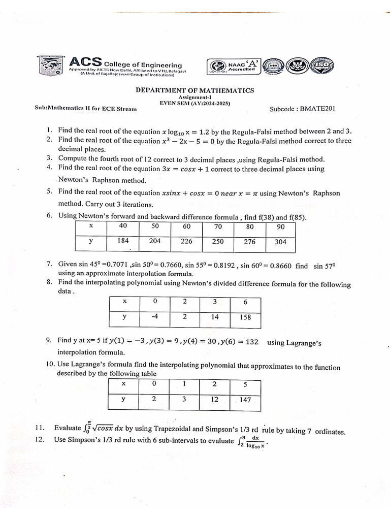 Assignment 1 (EEE Stream) | PDF