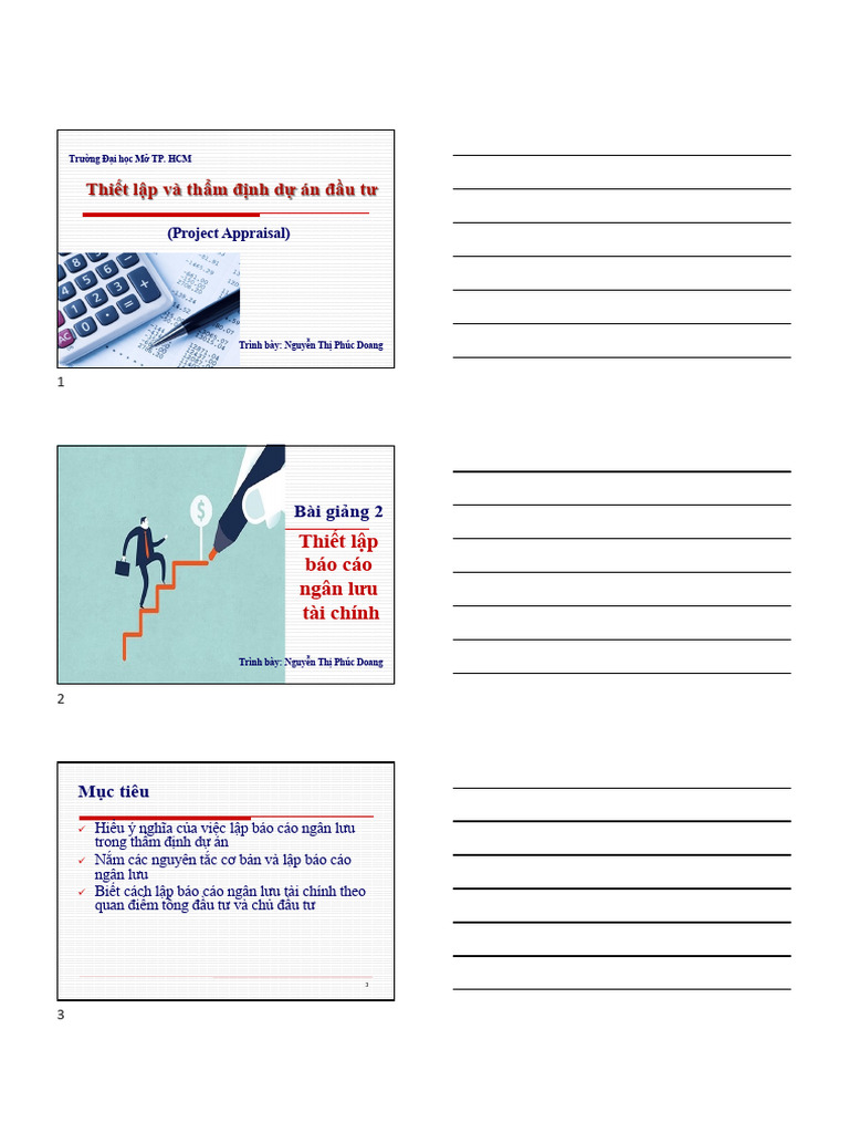 2 Thiet lap bao cao ngan luu tai chinh | PDF