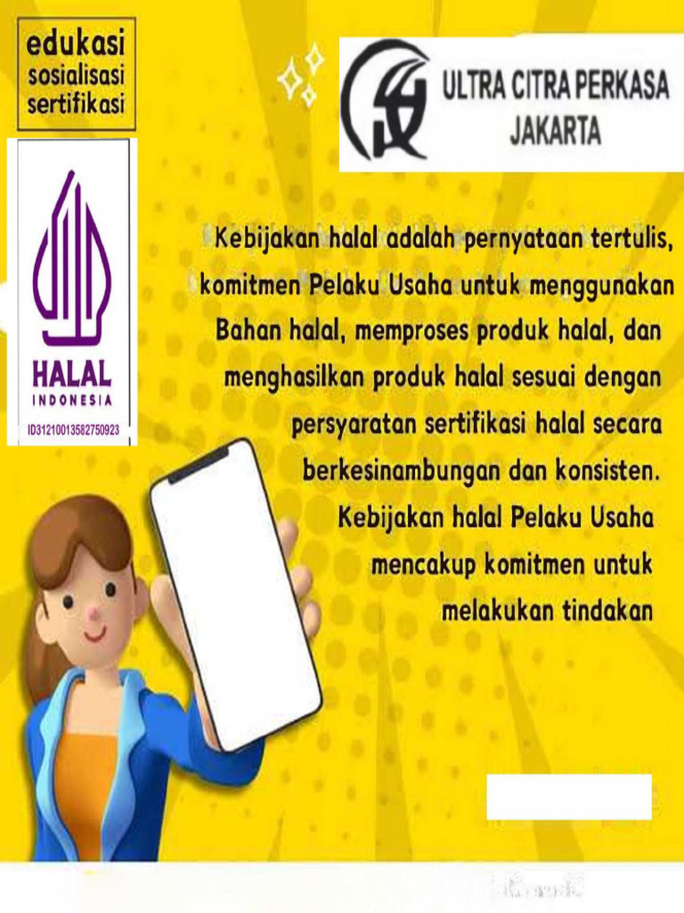 Sosialisasi Kebijakan Halal UCP | PDF