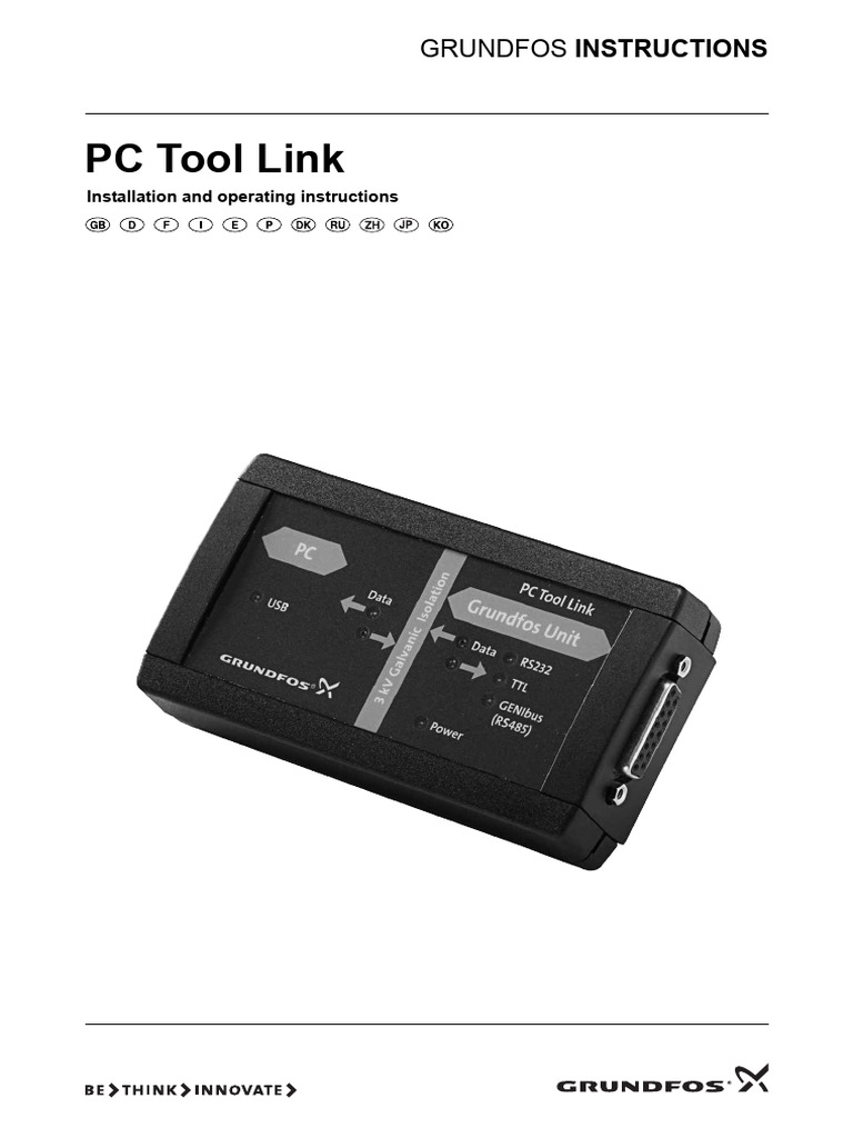 PC Tool Link Manual GDK Da | PDF