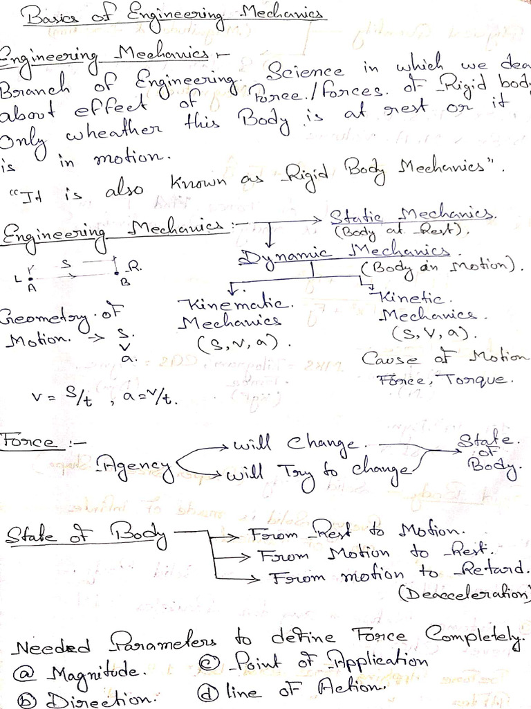 Engineering Mechanics | PDF