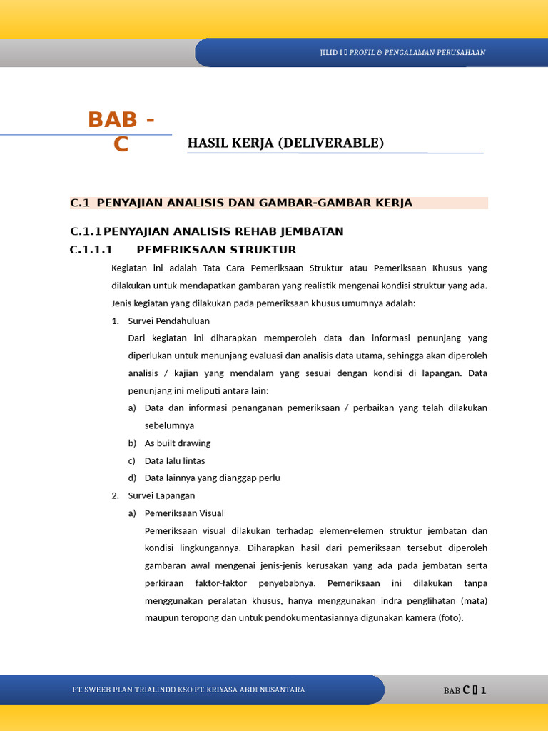 2.C. Hasil Kerja (Deliverable) | PDF