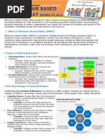 Behavior-Based Safety: Process & Training | PDF | Behavior | Safety