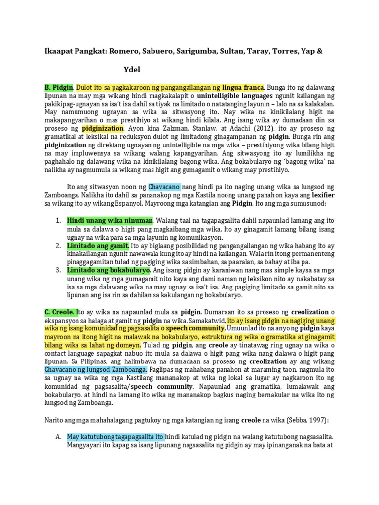 Ikaapat Pangkat | PDF