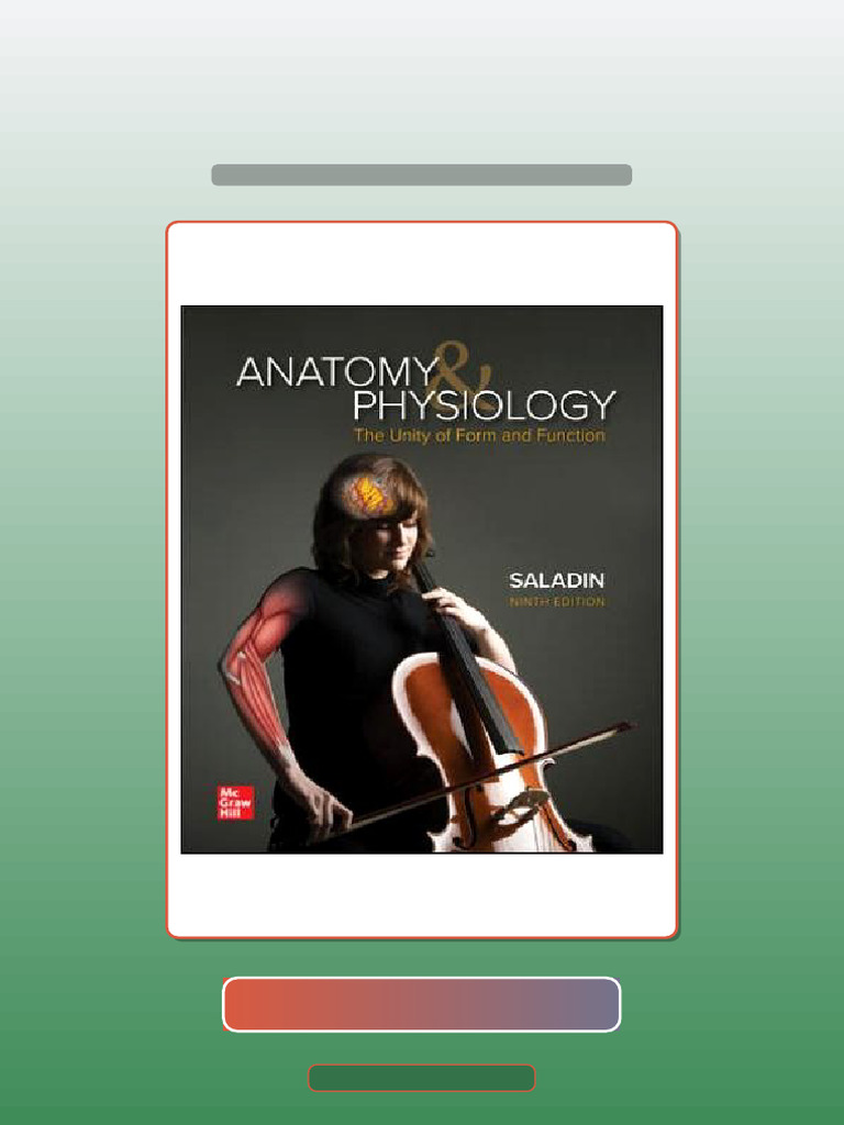 Anatomy and Physiology The Unity of Form and Function 9th Edition ...