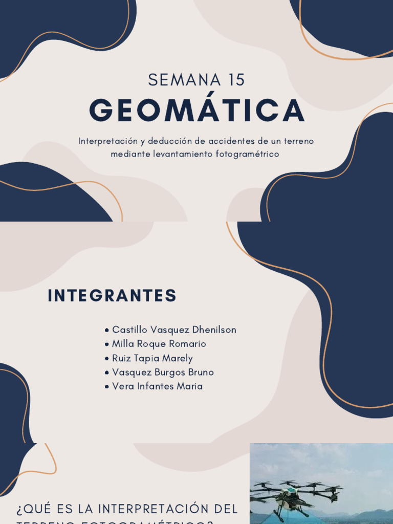Geomatica - Semana 15 | PDF | Mapa | Inundar