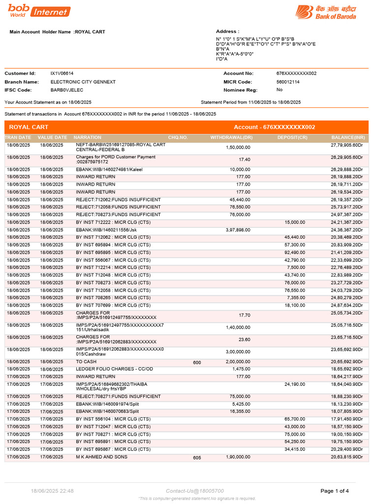 Op Transaction History UX518!06!2025 | PDF | Financial Services | Banking