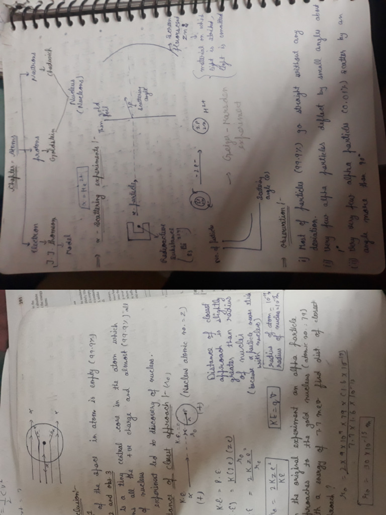 Atom Notes | PDF
