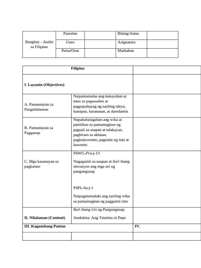 Filipino | PDF