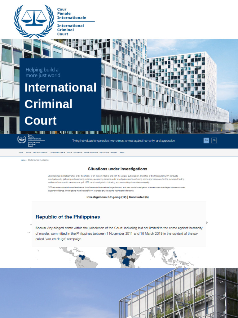 GROUP 7 ICC Presentation | PDF | International Criminal Court | Crimes ...