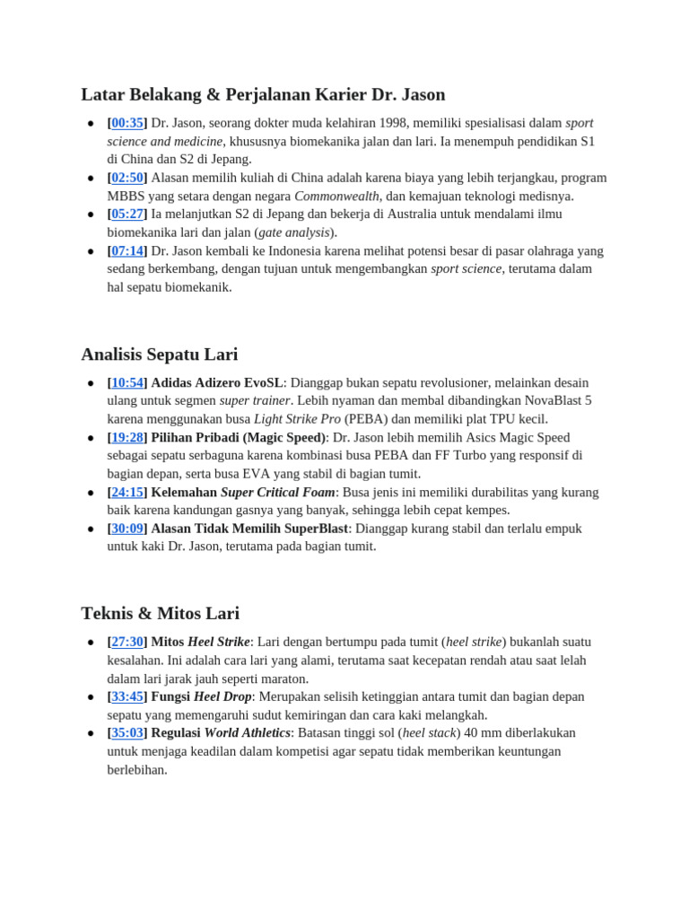 BELAJAR LEBIH DALAM SEPUTAR SEPATU DENGAN AHLINYA! BERSAMA Dr. JASON CP ...