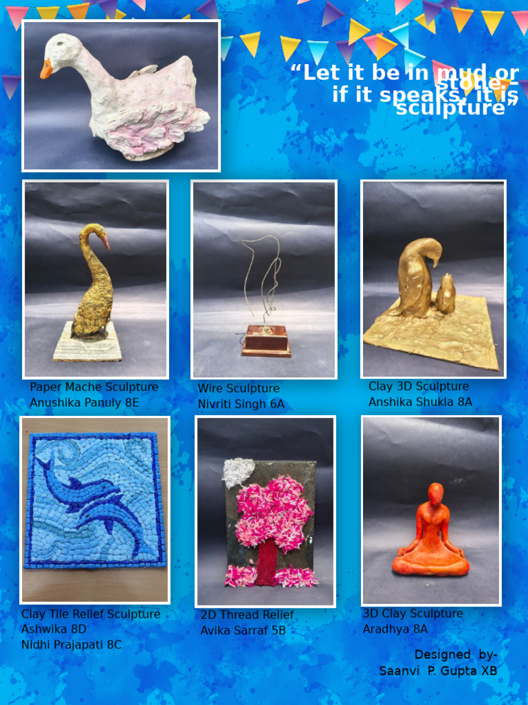 Diverse Student Sculpture Projects | PDF