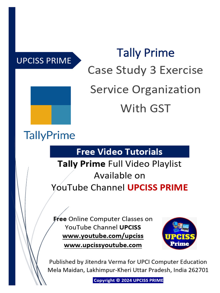 Case Study 3 Tally Prime Exercise | PDF