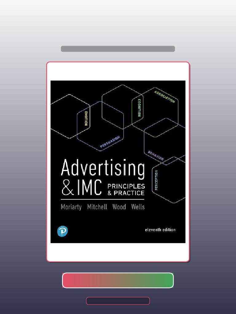 Advertising IMC Principles and Practice 11th Edition Moriarty Unlocked ...