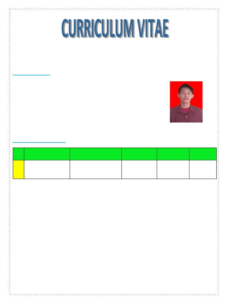 Cv. Tomi 2 | PDF