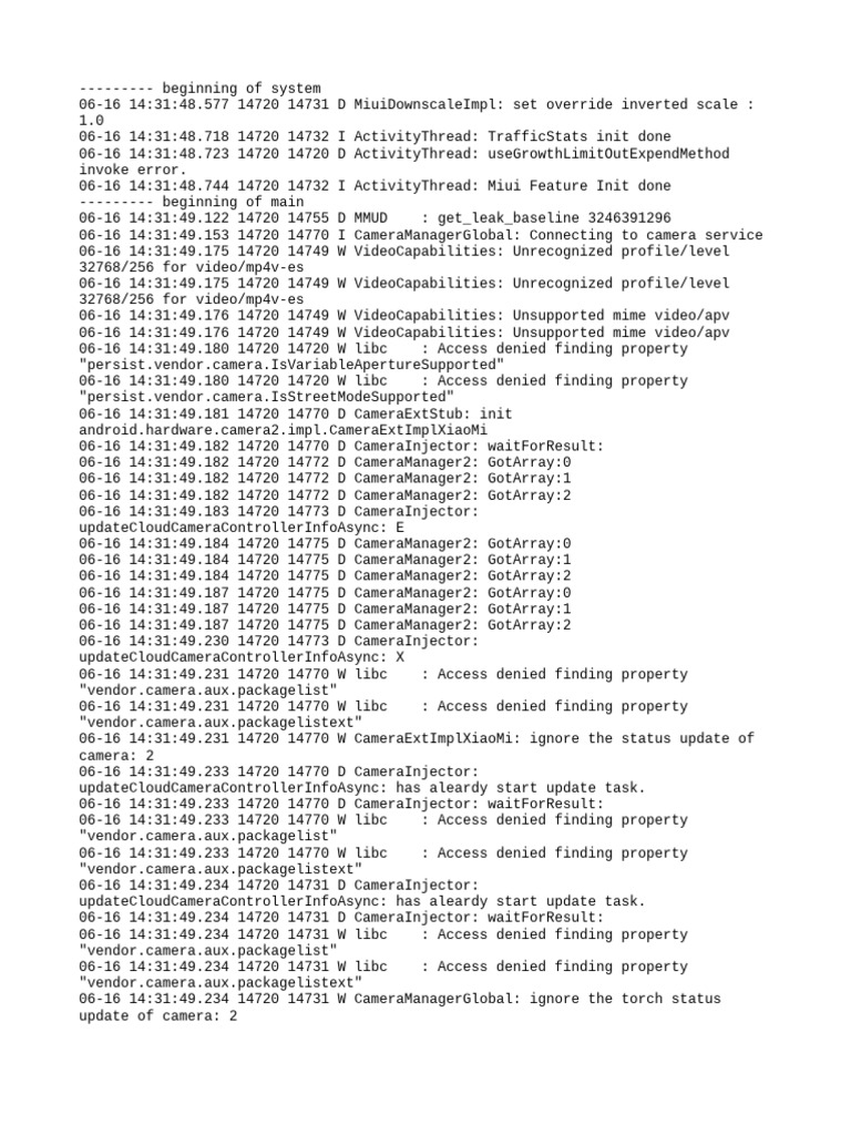 Log Cat 1750059109067 | PDF | Codec | Computing