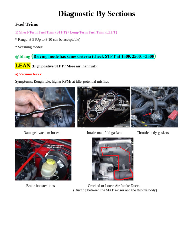 Diagnostic Pdf Throttle Engines