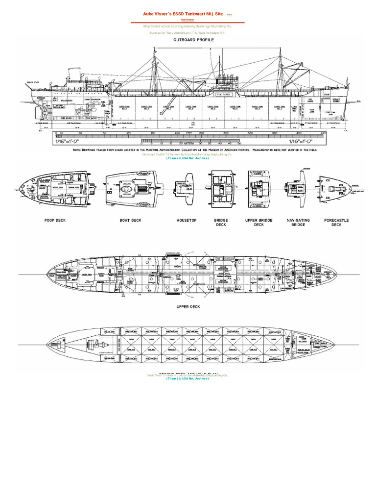 T2 Tanker Plan | PDF