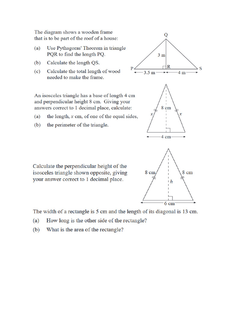 Phytagoras Theorem | PDF