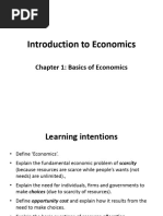 Economics Chapter 1 | PDF | Economics | Macroeconomics