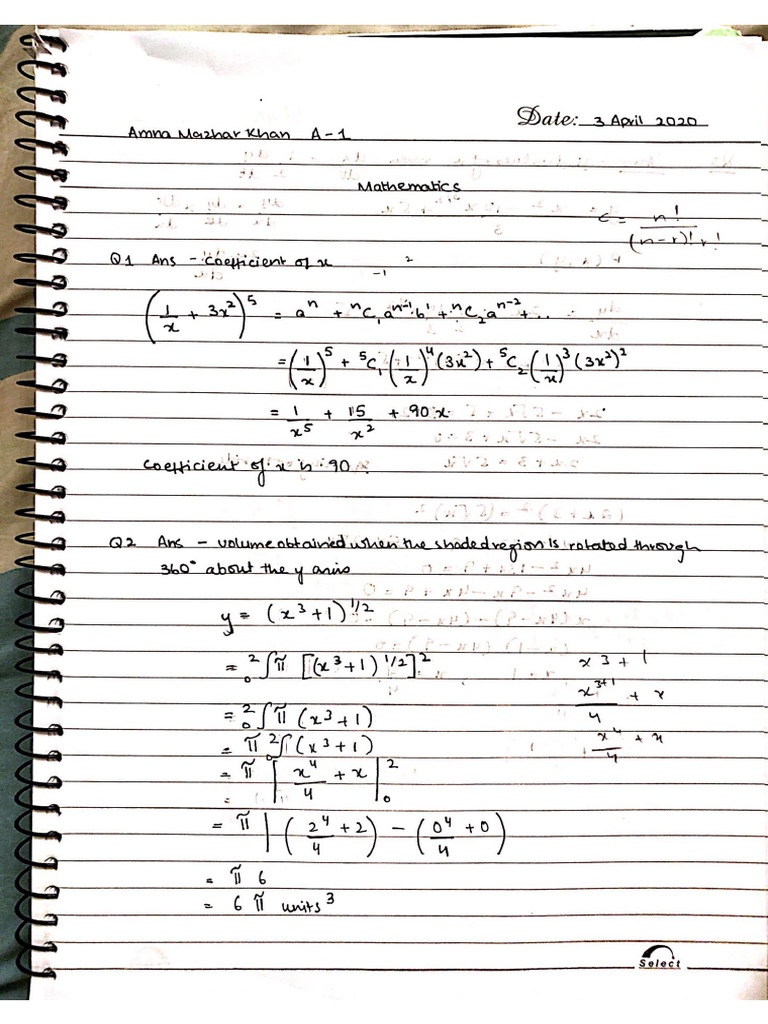 Maths | PDF
